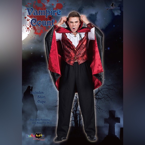 Spirit | Other | Vampire Count Mens Costume New | Poshmark